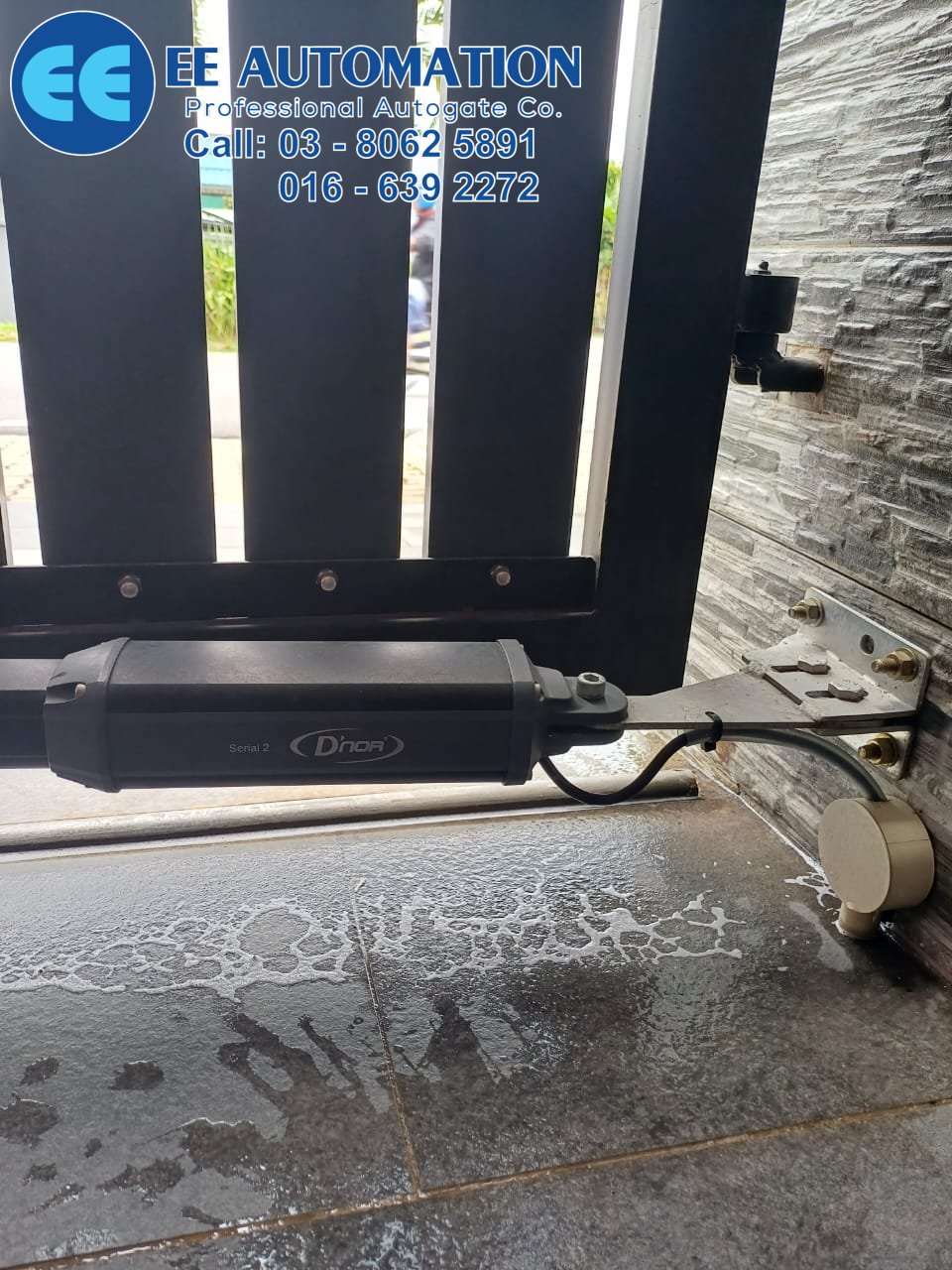 Autogate Arm Dnor 212 Repair Di Ampang - EE Auto Gate