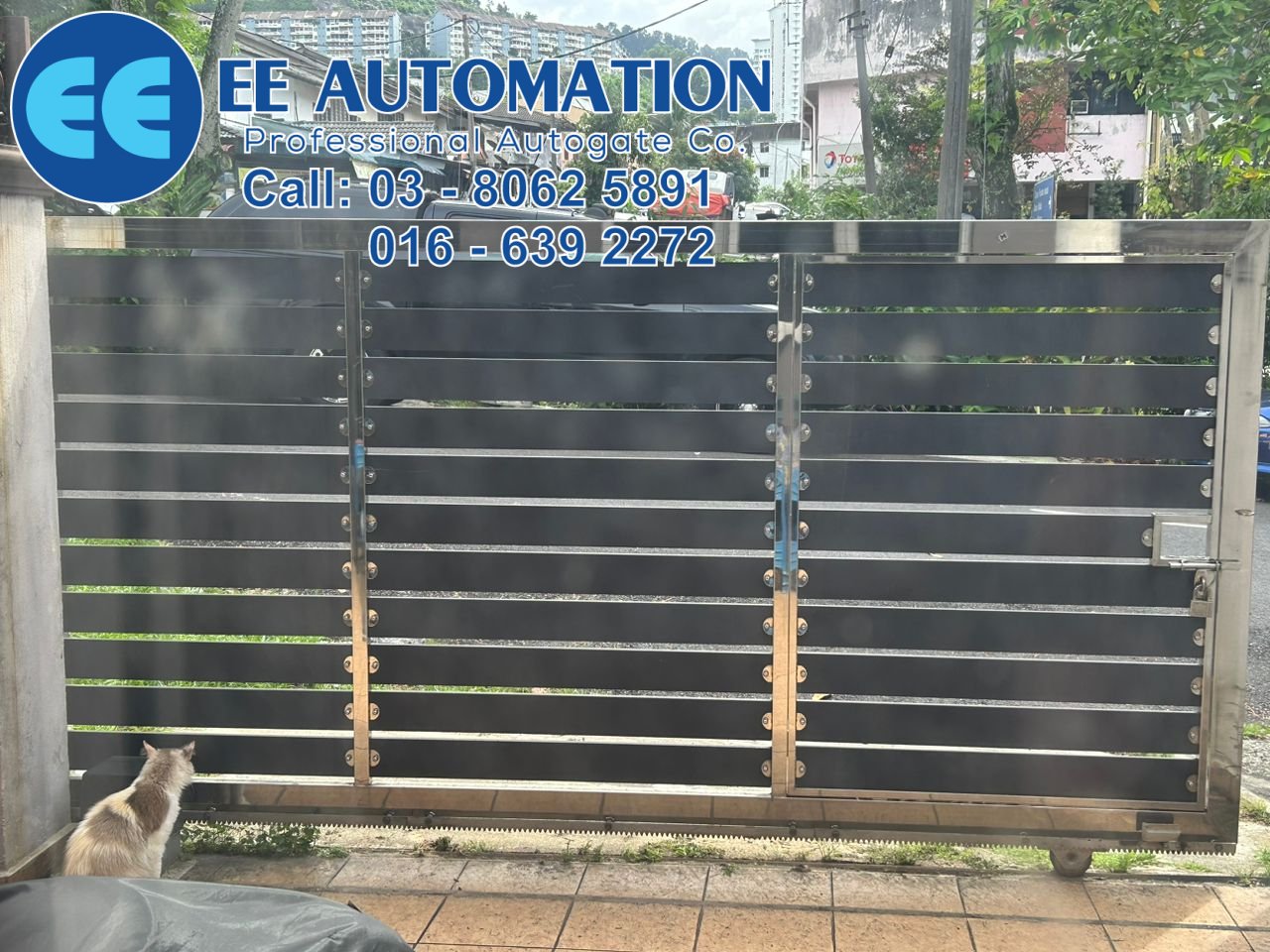 Sliding Auto Gate Pandan Indah – KRON DC Sliding Autogate System - EE ...