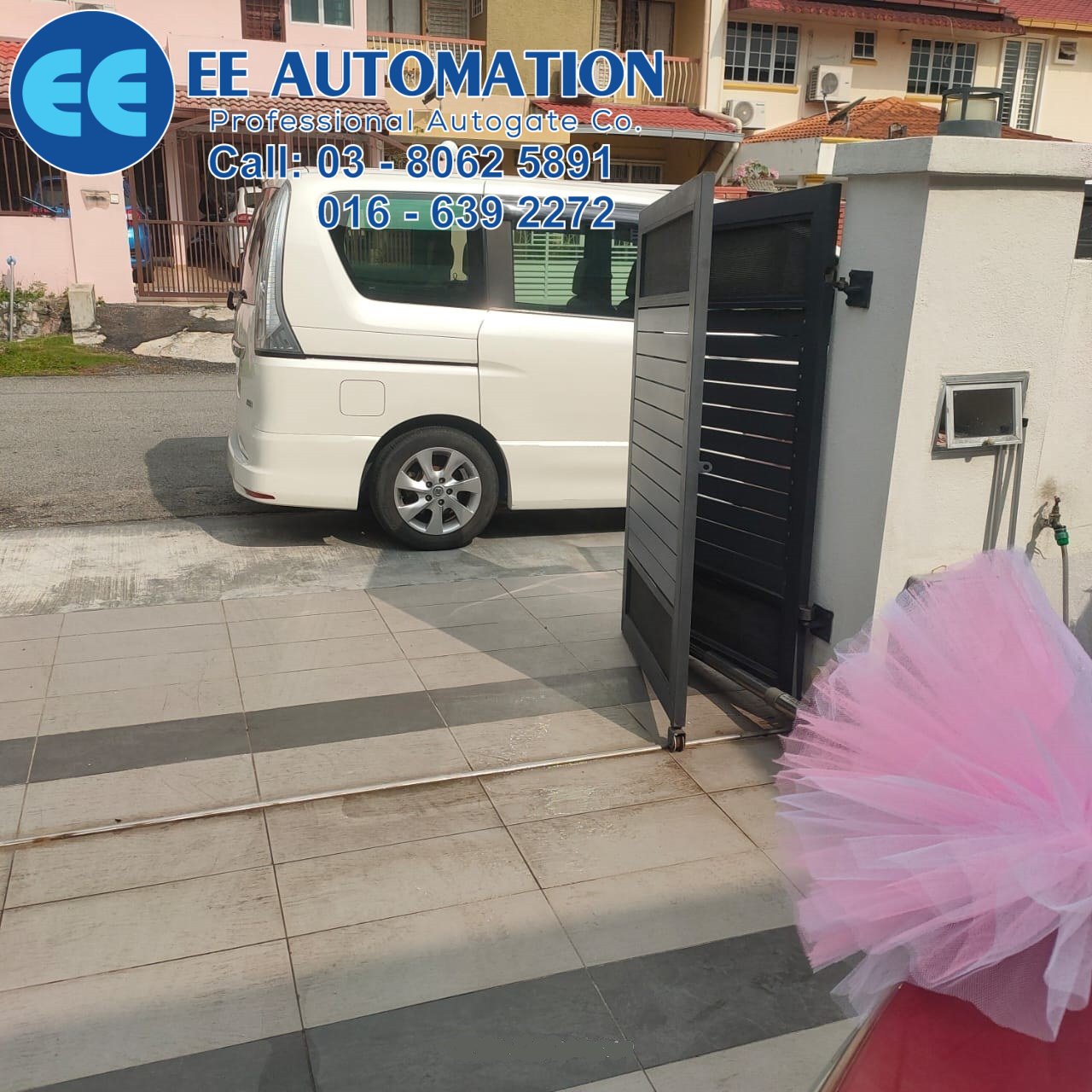 Repair Autogate PJ – Auto Gate Bottom Wheel Problem - EE Auto Gate