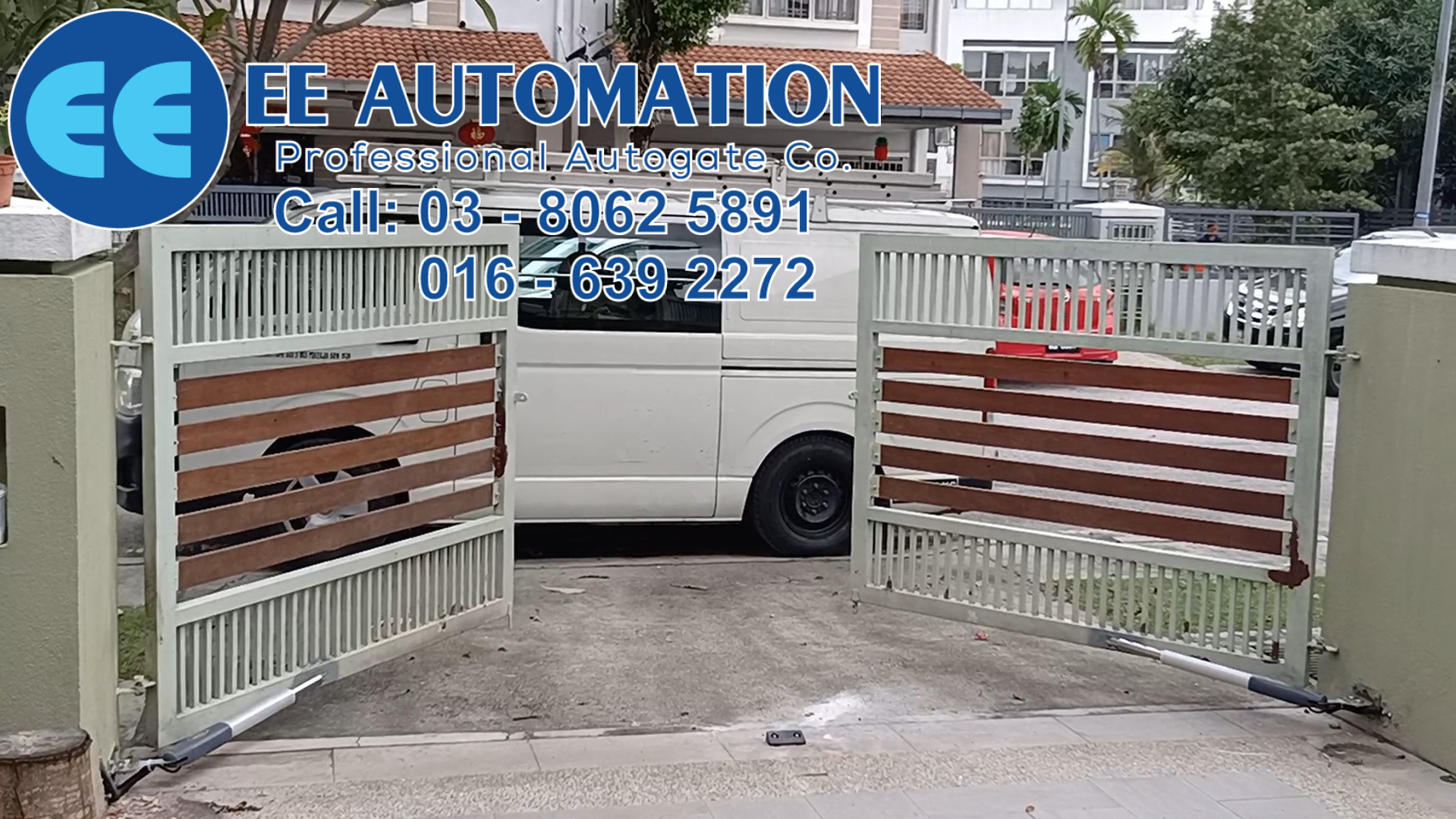 KRON 929 Arm Autogate System For Swing Gate Design - EE Auto Gate