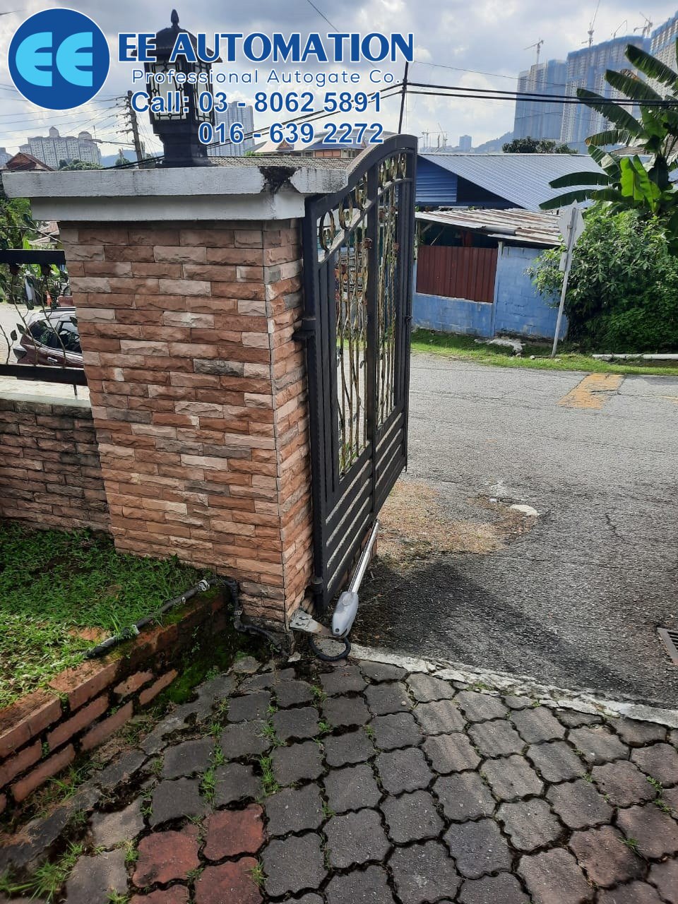 Autogate Sg Besi – Only One Side Autogate Can Open - EE Auto Gate