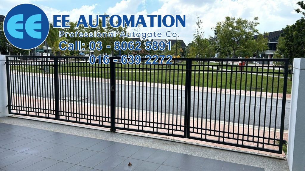 Pemasangan KRON Autogate Baru Untuk Folding Gate - EE Auto Gate