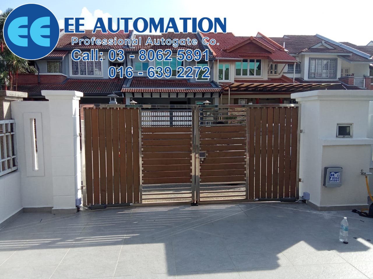 Penggantikan Untuk Dnor 712 Arm Autogate Lama In Puchong - EE Auto Gate